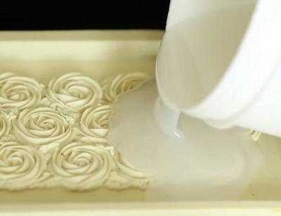 Cina Il platino ha curato il gesso liquido della gomma di silicone, fabbricazione concreta della muffa in vendita