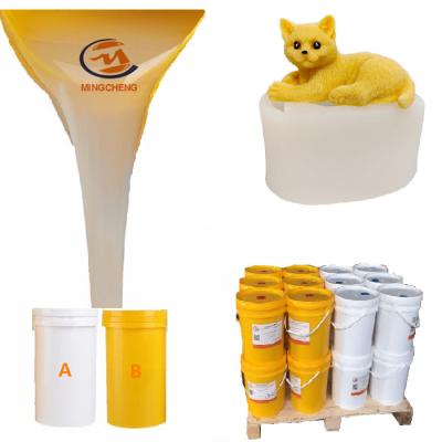 Китай Двухчастие платинового отверстия RTV жидкий силиконовый штамповый резинки для смоловых форм Рабочее время 30-40 мин продается