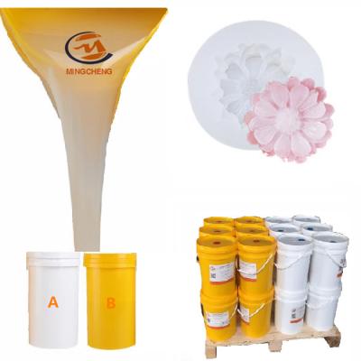 中国 1 1 高粘度9000±2000cpsを製造する工芸模具用液体プラチナシリコンゴム 販売のため