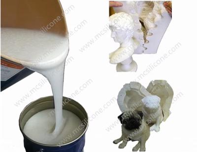 20 Shore Uma Borracha de Silicone de Lata para Moldar Estátuas em Branco