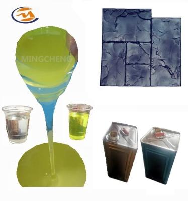 China 85A Concrete Stamp Making Polyurethane Silicone Rubber For Polystone Statue Molding for sale
