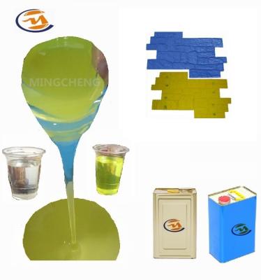 China Clear Yellow Two Component Liquid Polyurethane Rubber For Casting/Mold Making for sale