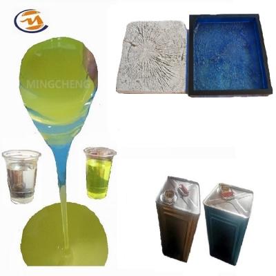 China 25kN/M 2 Component Polyurethane Liquid Rubber Urethane Rubber For Concrete Molds for sale