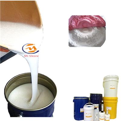 China RTV2 20 Shore Flexible Silicone Rubber Mould Liquid Rubber For Mold Making for sale