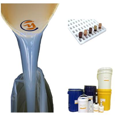 China 20 Shore High Duplicating RTV Clear Platinum Cure Silicone Rubber Fondants Molds​ for sale