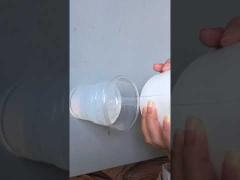 Borracha de silicone RTV2 líquida transparente do silicone do revestimento da tela para o revestimento de matéria têxtil