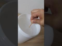 Adição de borracha de silicone para moldes de decoração de bolo