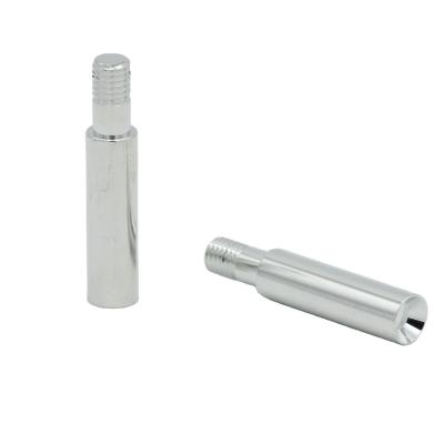 China Custom CNC Turned Steel Components Silver Finish For Industrial for sale