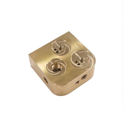 China Customized Square CNC Machined Turned Metal Parts With Free Design And Sample for sale