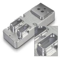 Quality Custom 5 Axis CNC Machined Spare Parts Aluminum Complex Housing Components manufacturer