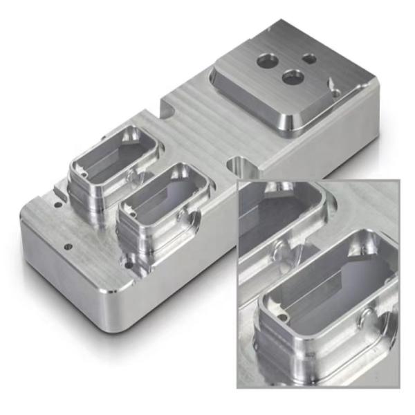 Quality Custom 5 Axis CNC Machined Spare Parts Aluminum Complex Housing Components for sale
