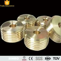 Quality 100% Full Inspection Machining Type Brass CNC Components for CNC Milling Control manufacturer