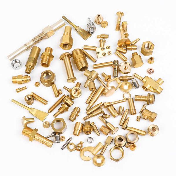 China Precision Brass CNC Turned Components For Fasteners And Auto Industries supplier