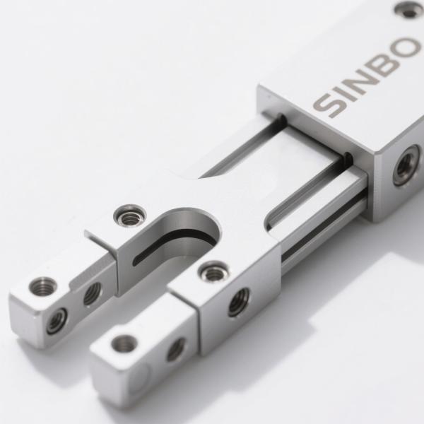 Quality High Precision Industrial Robot Pneumatic Finger Gripper Link Robust Durable for sale