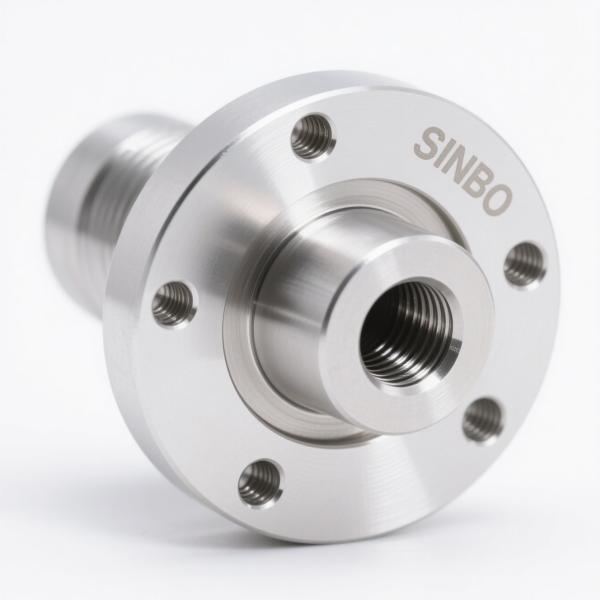 Quality Industrial Robot Transmission System High Precision Ball Screw Nut Seat Custom for sale