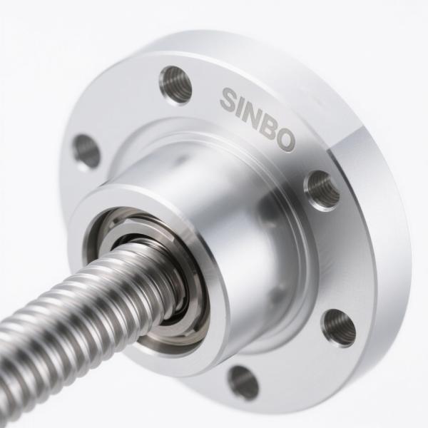 Quality Industrial Robot Transmission System High Precision Ball Screw Nut Seat Custom for sale