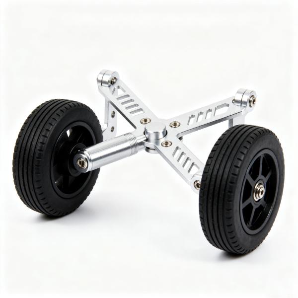 Quality Obstacle Crossing Auxiliary Wheel Bracket High Strength CNC Machining China for sale