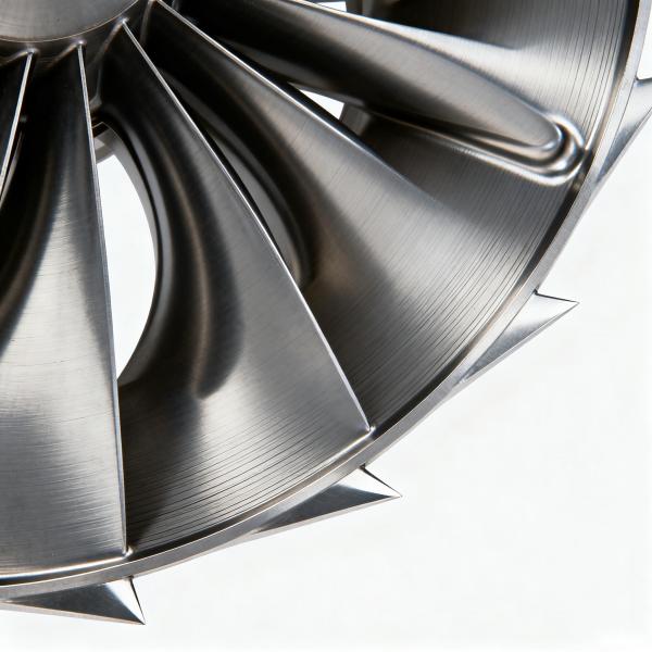Quality Precision CNC machining China aerospace engine titanium alloy blade custom for sale