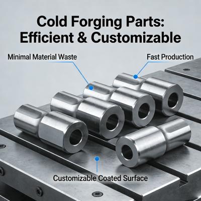 China High Strength Cold Forging Parts with HRC 40-60 Hardness and Customizable Dimensions for Cost Efficiency for sale
