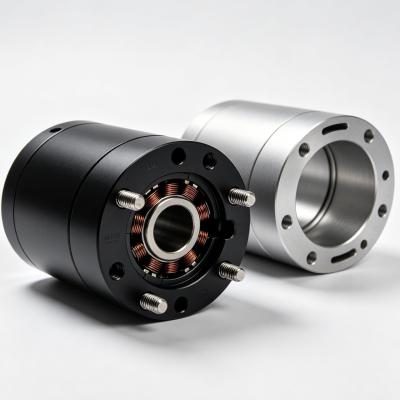 China CNC Machined Aluminum 6061 EV Motor Housing with Leak-Tight Coolant Passages and 0.02mm Stator Bore Precision for sale
