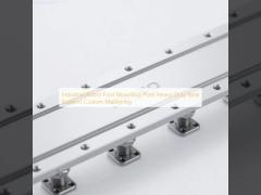 Industrial Robot Foot Mounting Plate Heavy Duty Base Support Custom Machining