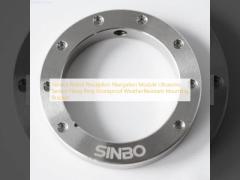 LIDAR Rotating Bracket Aluminum Die Casting for Service Robot Perception Navigation Module High Precision 360 Degree Rotation Stable Scanning