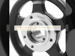 Drive Wheel Hub with Encoder Mount High Load Capacity for Service Robot Mobile Chassis