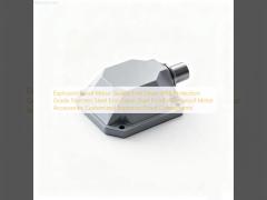 Explosion Proof Motor Sealed End Cover IP66 Protection Grade Stainless Steel End Cover Dust Proof Waterproof Motor Accessories Customized Explosion Proof Components