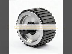Precision CNC Machining China Track Tension Wheel for Special Robots ExplosionProof Rescue Aerospace Applications