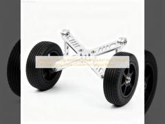 Obstacle Crossing Auxiliary Wheel Bracket High Strength CNC Machining China Custom for Special Robot