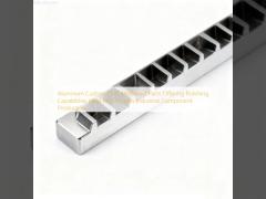 Aluminum Custom CNC Machined Parts Offering Polishing Capabilities Ideal for Complex Industrial Component Production