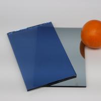 China BYT RG001 Reflective Glass 3-10mm Dark Green Low Light Transmittance 2250x3300mm for sale