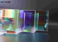 China Dichroic Glass 2140x3300mm 2-12mm Thick Solid Color Decorative Rainbow Glass for sale