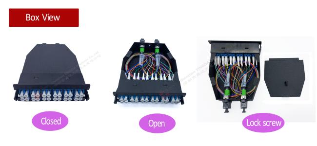 MPO fibebr terminal box