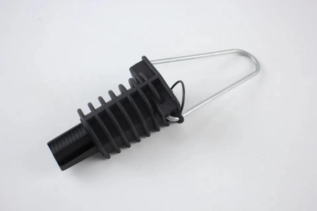 Fiber optic clamp for drop cable