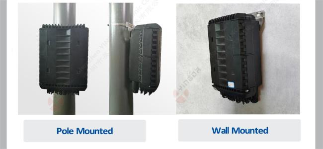 High performance Waterproof IP68 Fiber Optic Splitter Box FDB0232F PP GF for FTTx Communication Network