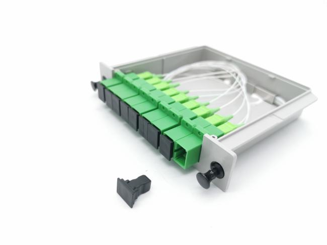 Fiber optic plc splitter