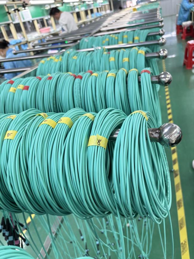 12fibers OM3  MPO MTP CABLE