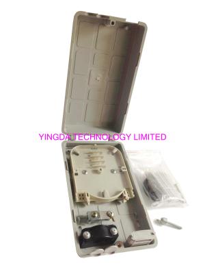 China 12 Cores FTTH Mini Fiber Optic Termination Box For Cable Fusion Splicing for sale