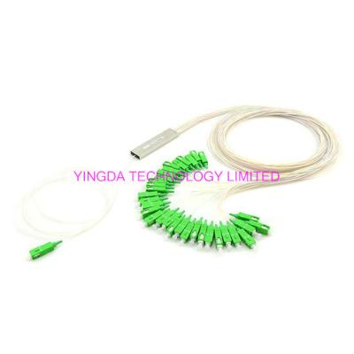 Chine Mini norme optique du CEI ROHS Telcordia du vert SMF du diviseur 1x32 SC/APC 1Mts de PLC de fibre de FTTx à vendre