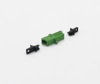 China E2000/APC Simplex Singlemode Fiber Optic Adapter With Flange For Patch Panel for sale