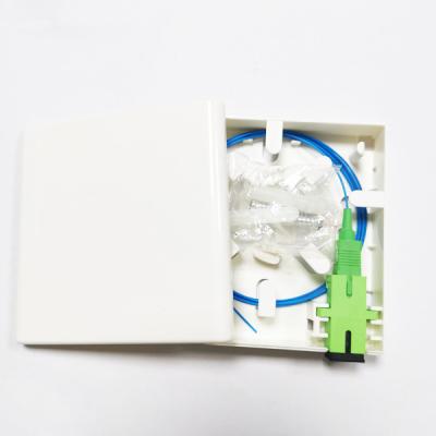 중국 땋아 늘인 머리 1.5m과 1명의 공항 FTTH 광섬유 단자 박스 SC APC 소켓 패널 판매용