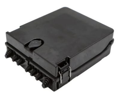 China 5 van de de Kabeldistributie van de havensvezel Optische van de Doos Zwarte 24cores Sc de Adapter1x16 1x8 Splitser for sale