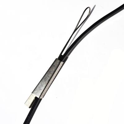 China Metal Stainless Steel Drop Wire Clamp Cable Installation Kits For 2x5mm Flat Drop Cable for sale