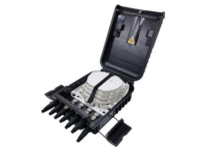 China YINGDA FTTH 8 Portos Splitter Box IP65 impermeável CTO-8R MINI SC Adaptador com bota de borracha à venda