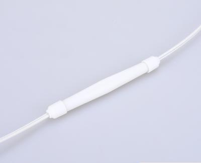 중국 1 포트 광섬유 드롭 케이블 스플라이스 상자 흰색 둥근 모양 100 pcs / 가방 판매용