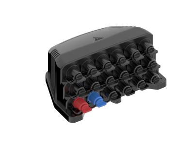 China Unbalanced Splitter 18 Portes Fibra Óptica Exterior Caixa de Distribuição Pré-conectado Conector Mini SC à venda