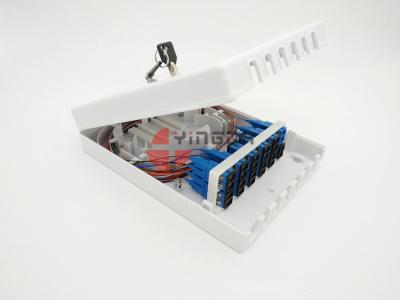 Chine 24 boîtes de distribution optiques de fibre de noyaux pour la fibre à la clôture à la maison d'arrêt d'épissure et de diviseur de fusion à vendre