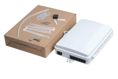 China 2-8 Capacidad de fibra Caja de terminación de fibra óptica Compatible con el separador PLC y el adaptador SC/LC en venta