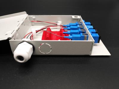 China FTB104 Metal Box Optical Fiber Terminal Box For Residential Terminals for sale